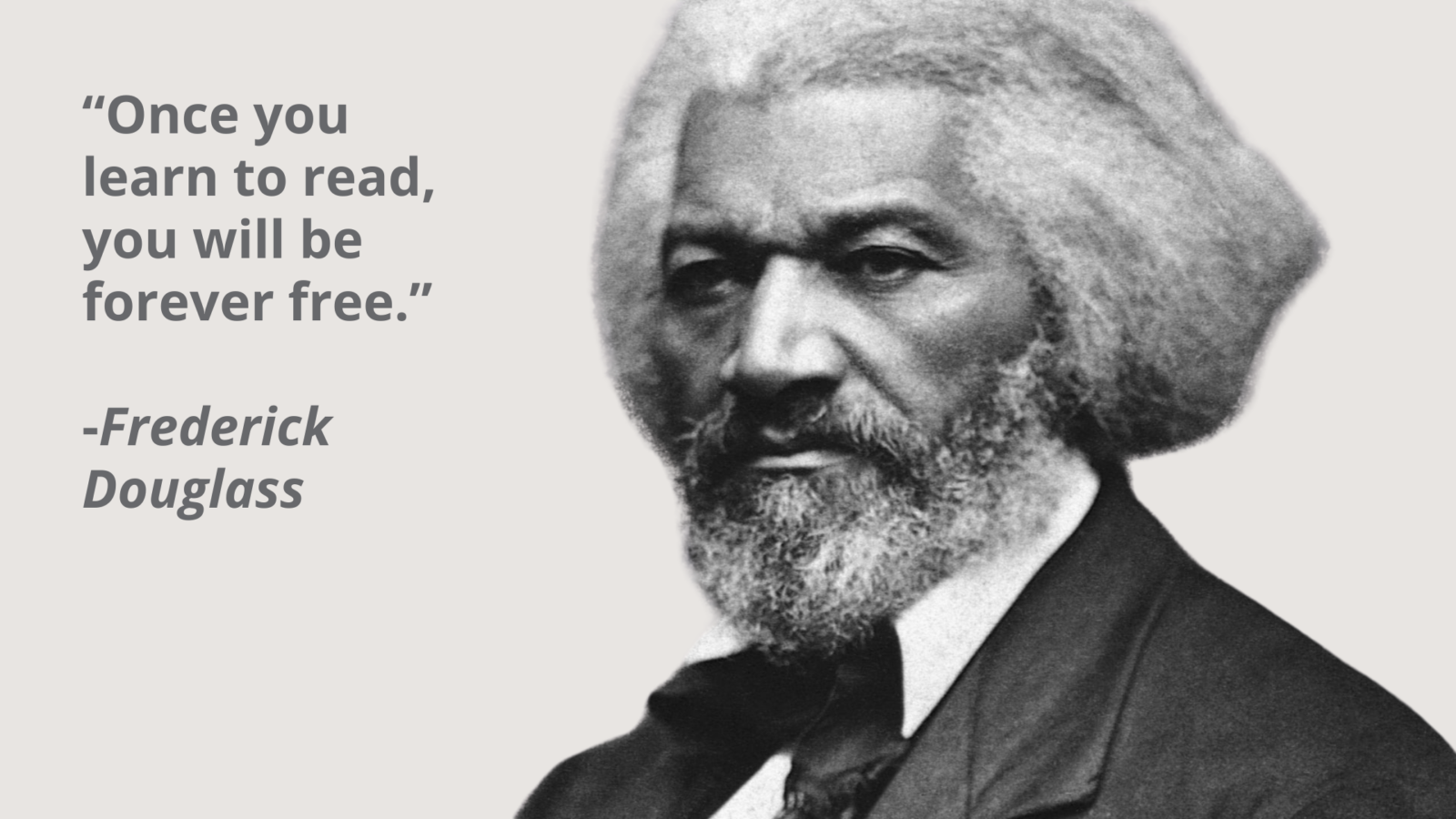 Frederick Douglass and Reading Partners: A legacy and mission go hand ...